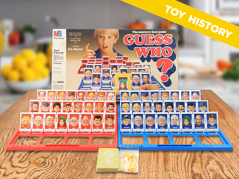 The Mystery Face Game: Guess Who? From Milton Bradley – Global Toy News