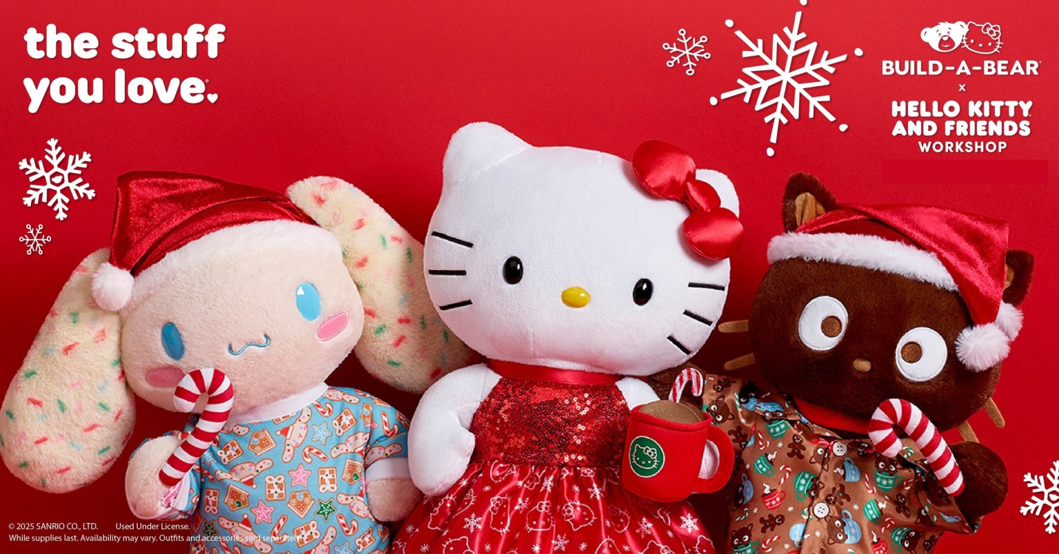 Build-A-Bear x Hello Kitty and Friends Workshop Expands Nationally with ...